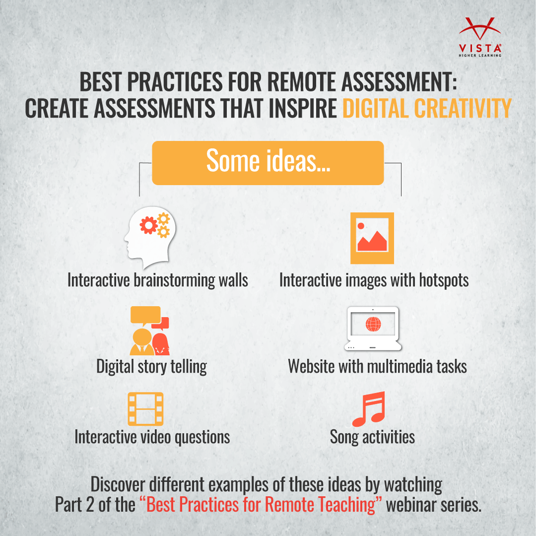 Best Practices for Remote Assessment - Vista Higher Learning Blog